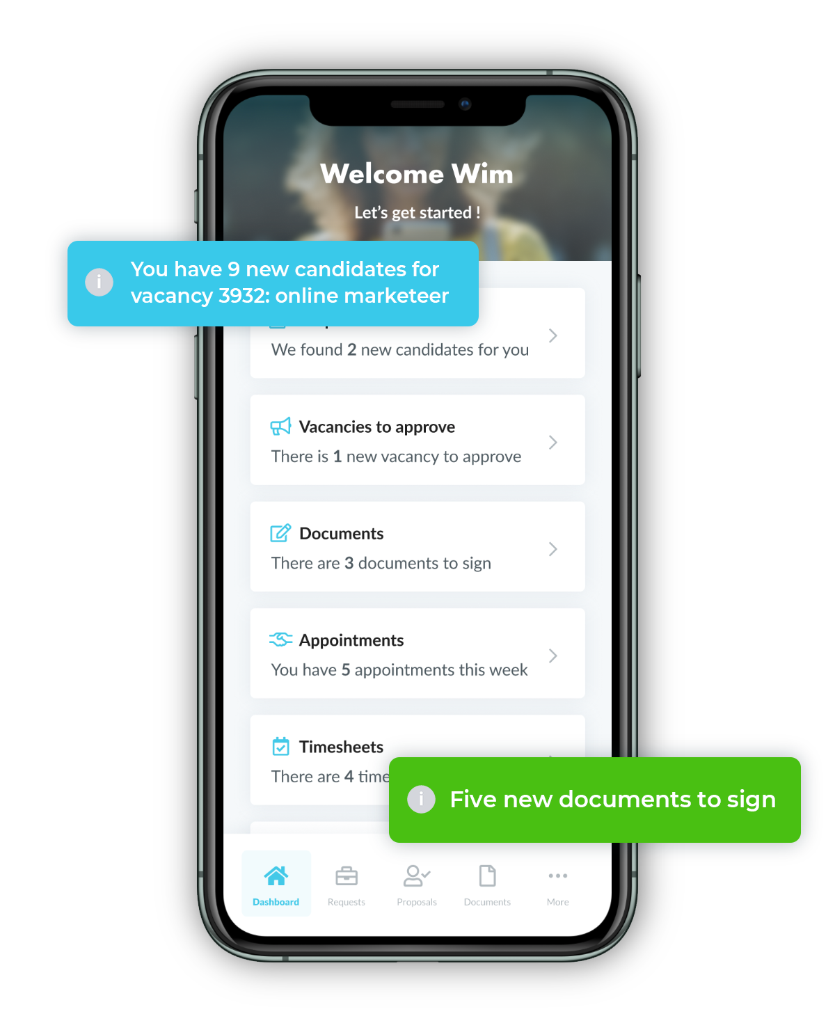 Solutions for clients - Minggo