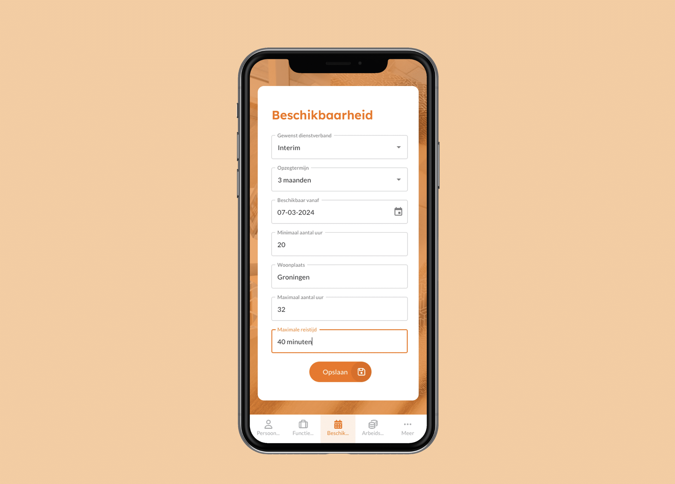 Request availability - Minggo